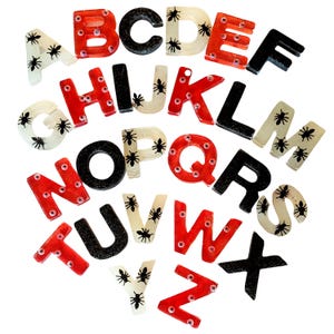 Uppercase or Lowercase Resin Alphabet, Letters, Alphabet & Playmat ...