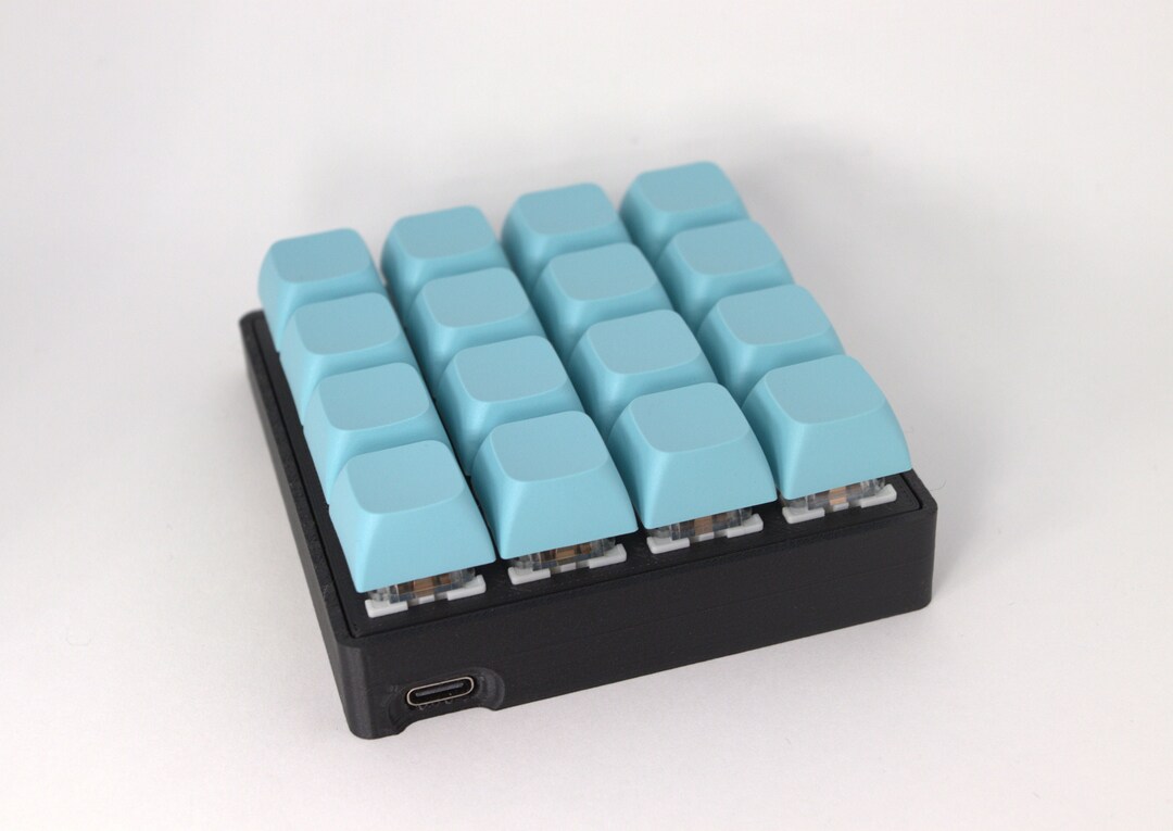 The Grid 16 Key Mechanical Macropad (via, Hotswappable) - Etsy
