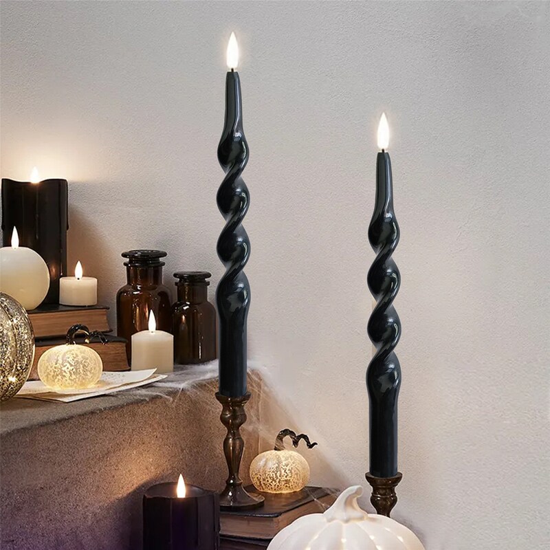 Black Candlestick - Etsy