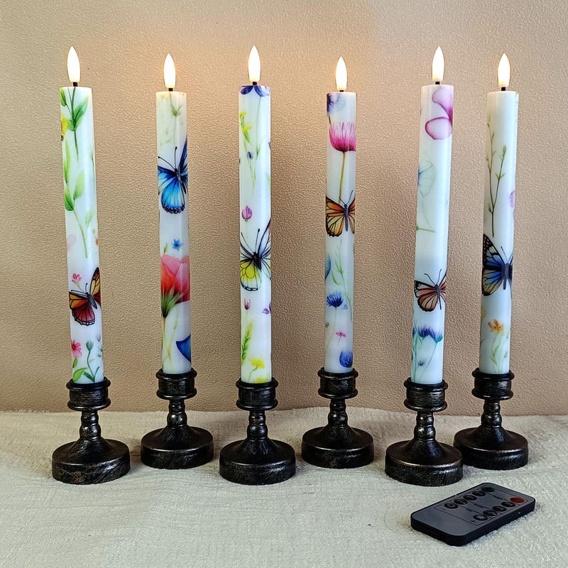 Butterfly Candles - Etsy