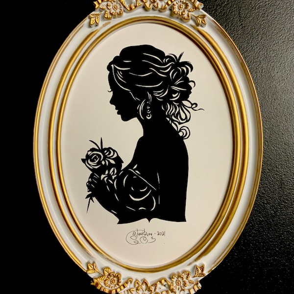 Paper Cut Silhouette - Etsy