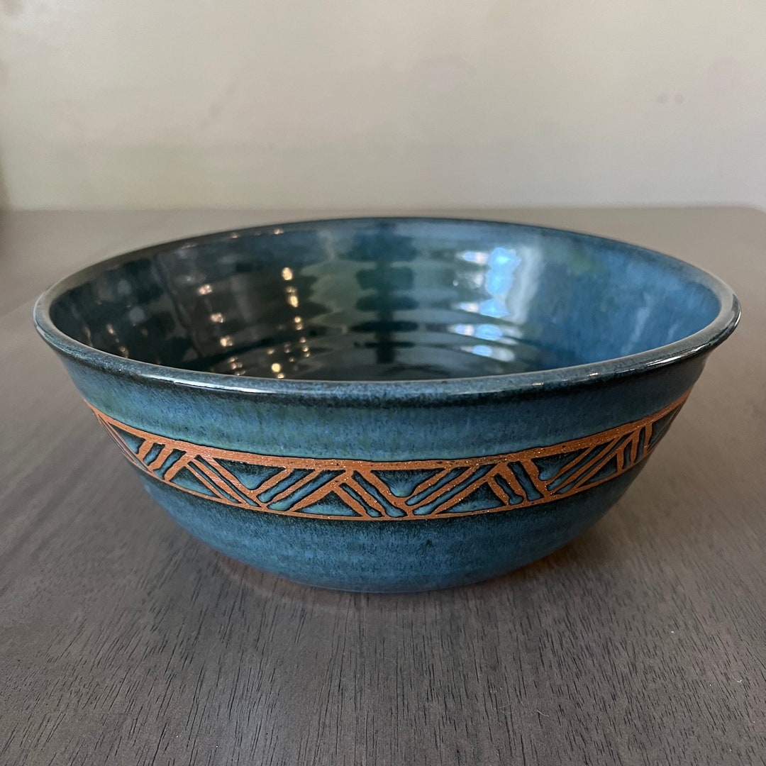 Signed Artisan Studio Pottery Bowl - Etsy