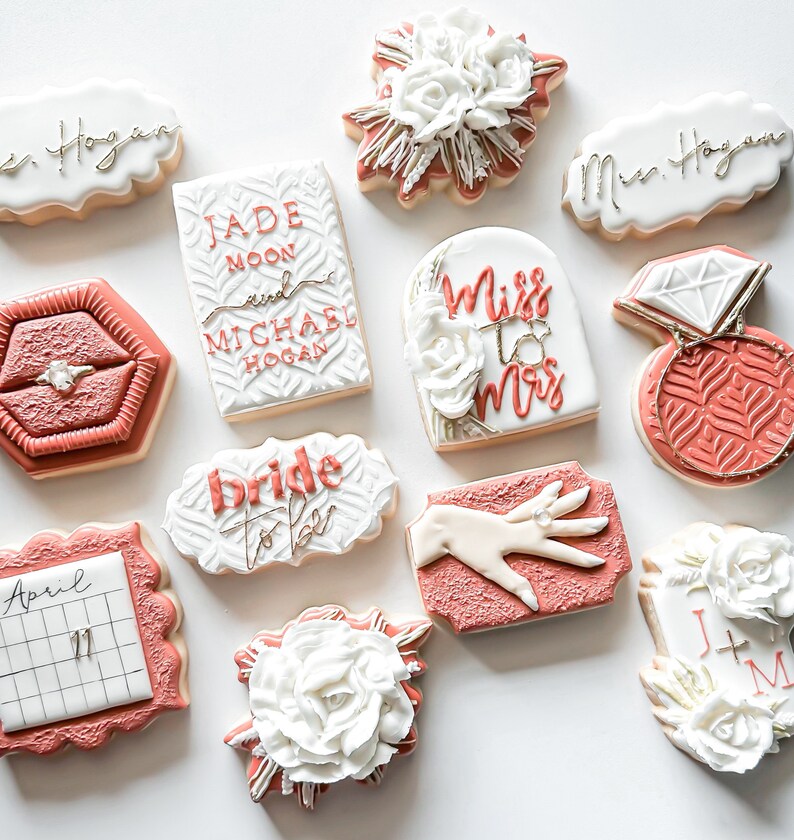Bride to Be - Bridal Shower Cookies - Etsy