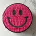 90s Pink Smiley Face Piñata - Etsy