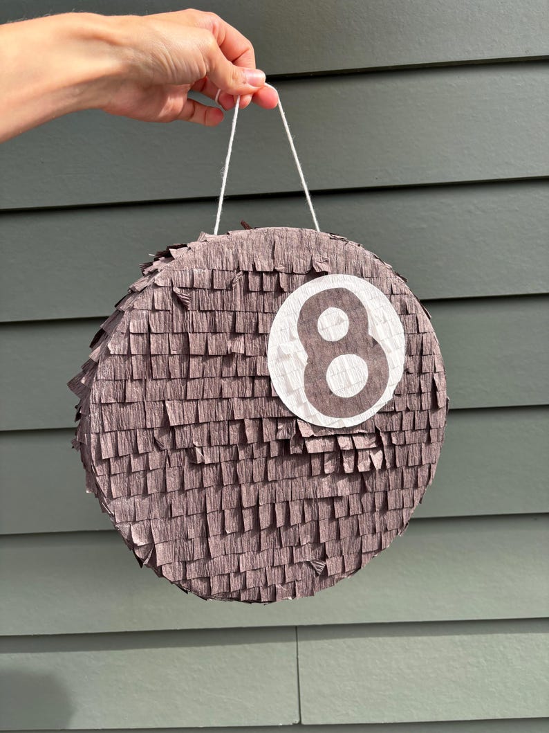 8 Ball Piñata - Etsy