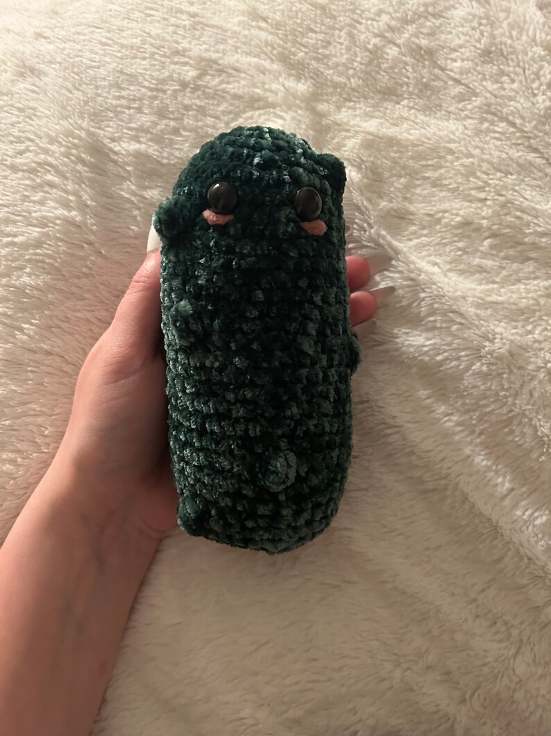 Pattern:crochet Amigurumi Emotional Support Pickle Pattern - Etsy