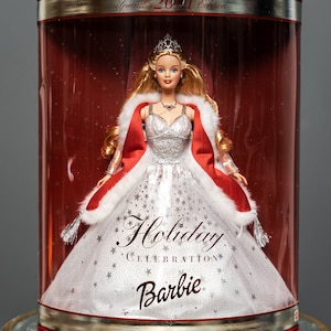 2001 Holiday Celebration Special Edition Barbie Doll Mattel (50304 ...