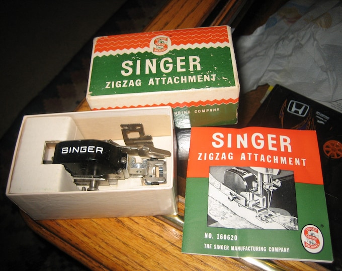 Vintage Singer Zigzag Attachment No. 160620 Sewing Machine - Etsy