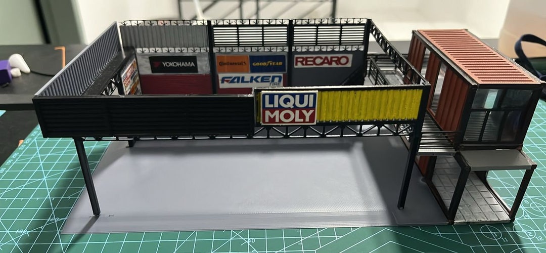 File Only !! Print Using 3d Printer GARAGE STRUCTURE DIORAMA 1:64 - Etsy