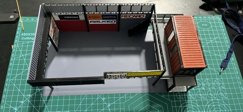 File Only !! Print Using 3d Printer GARAGE STRUCTURE DIORAMA 1:64 - Etsy