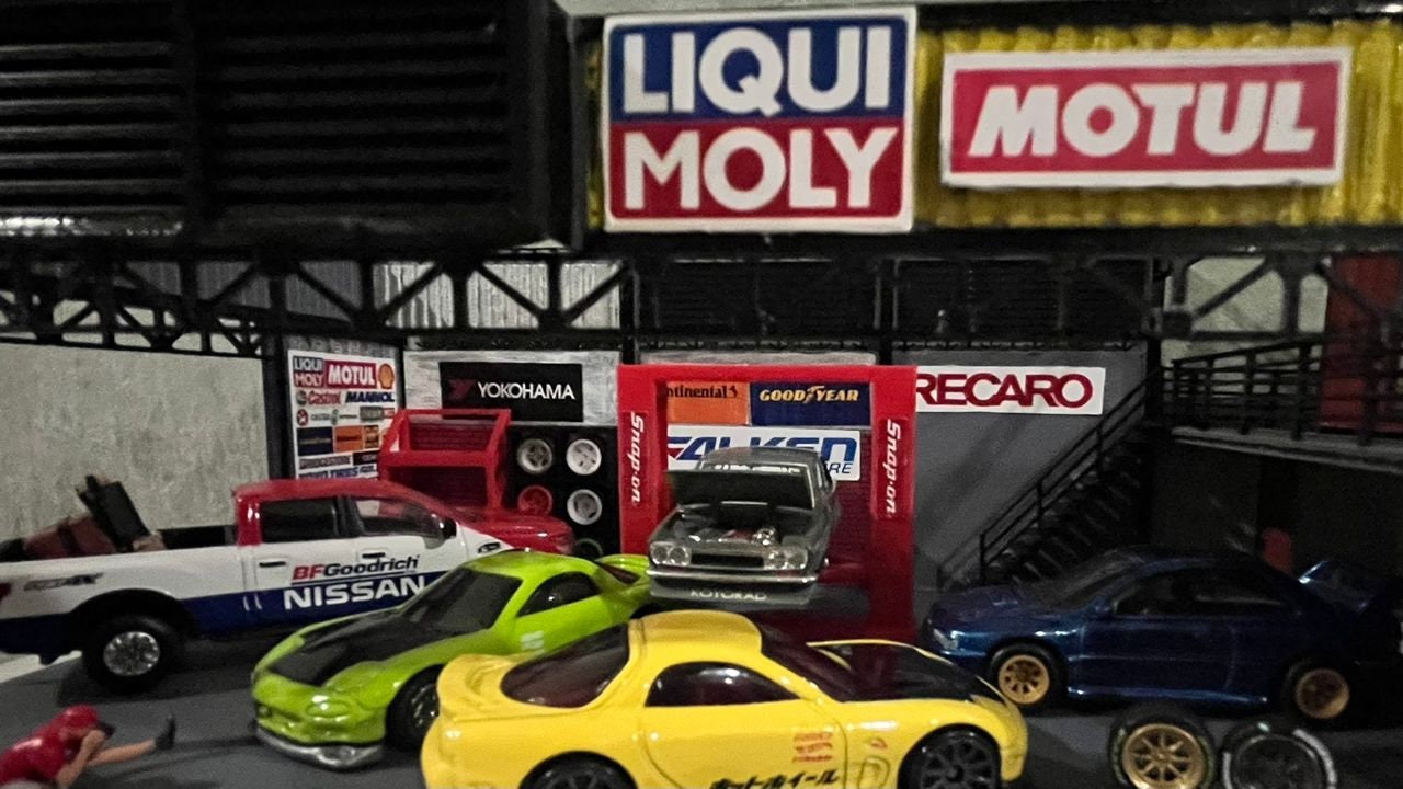 File Only !! Print Using 3d Printer GARAGE STRUCTURE DIORAMA 1:64 - Etsy