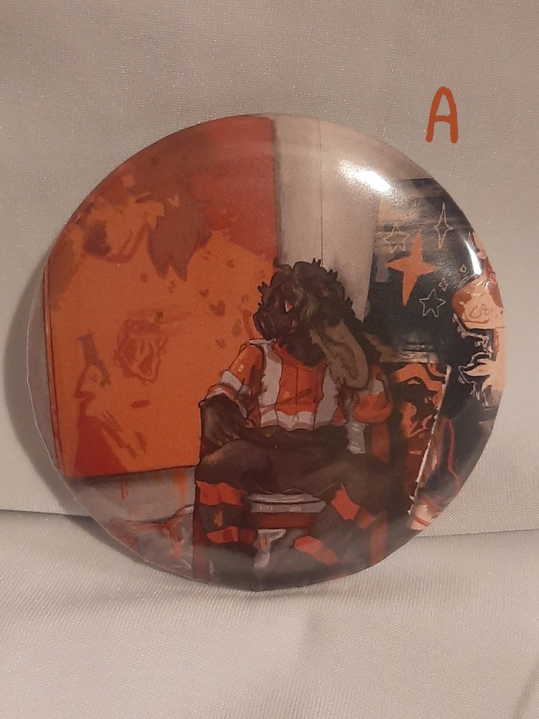 1 Trait Danger Pins - Etsy