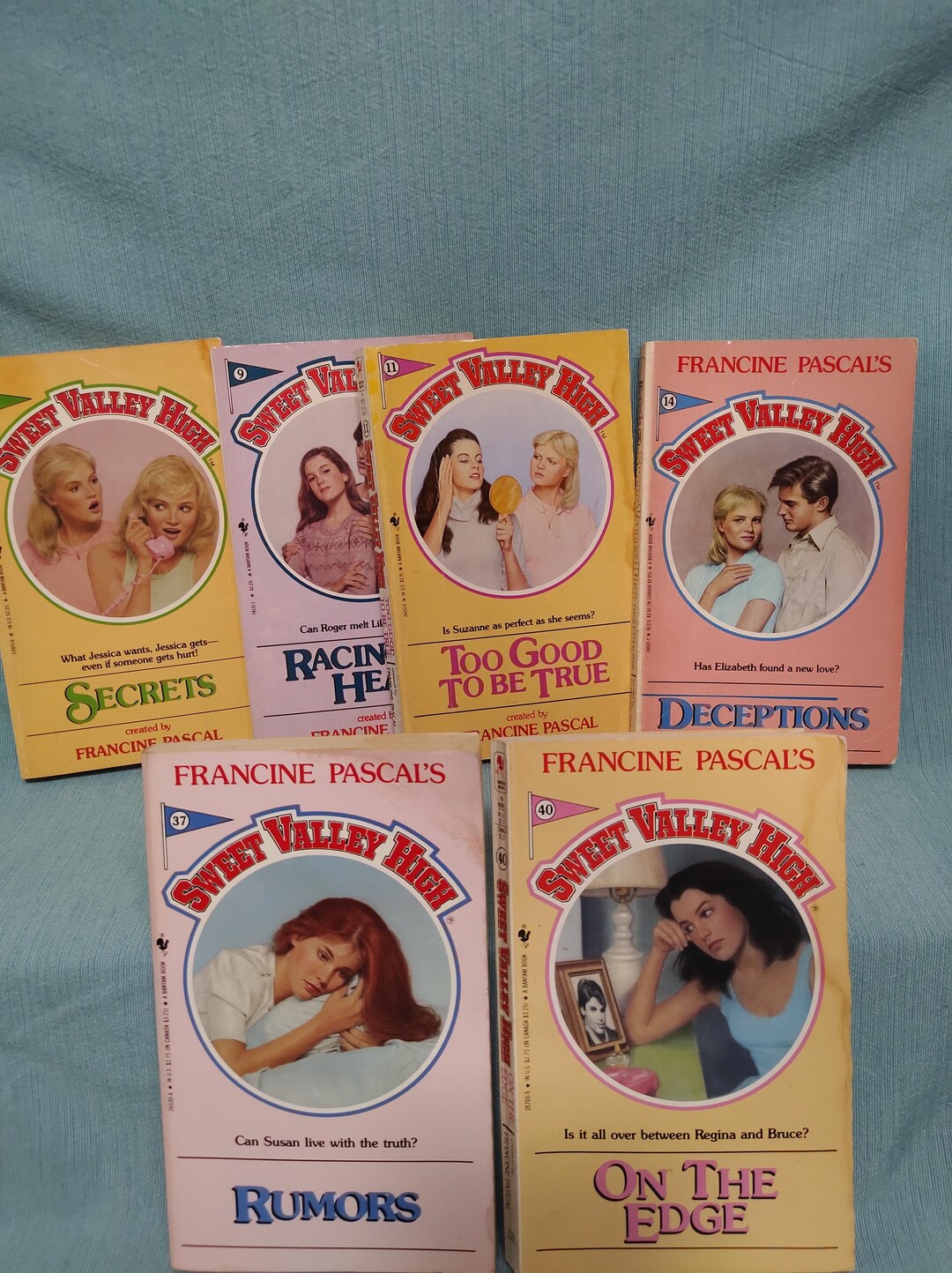 Vintage "sweet Valley High" Books by Francine Pascal - Etsy