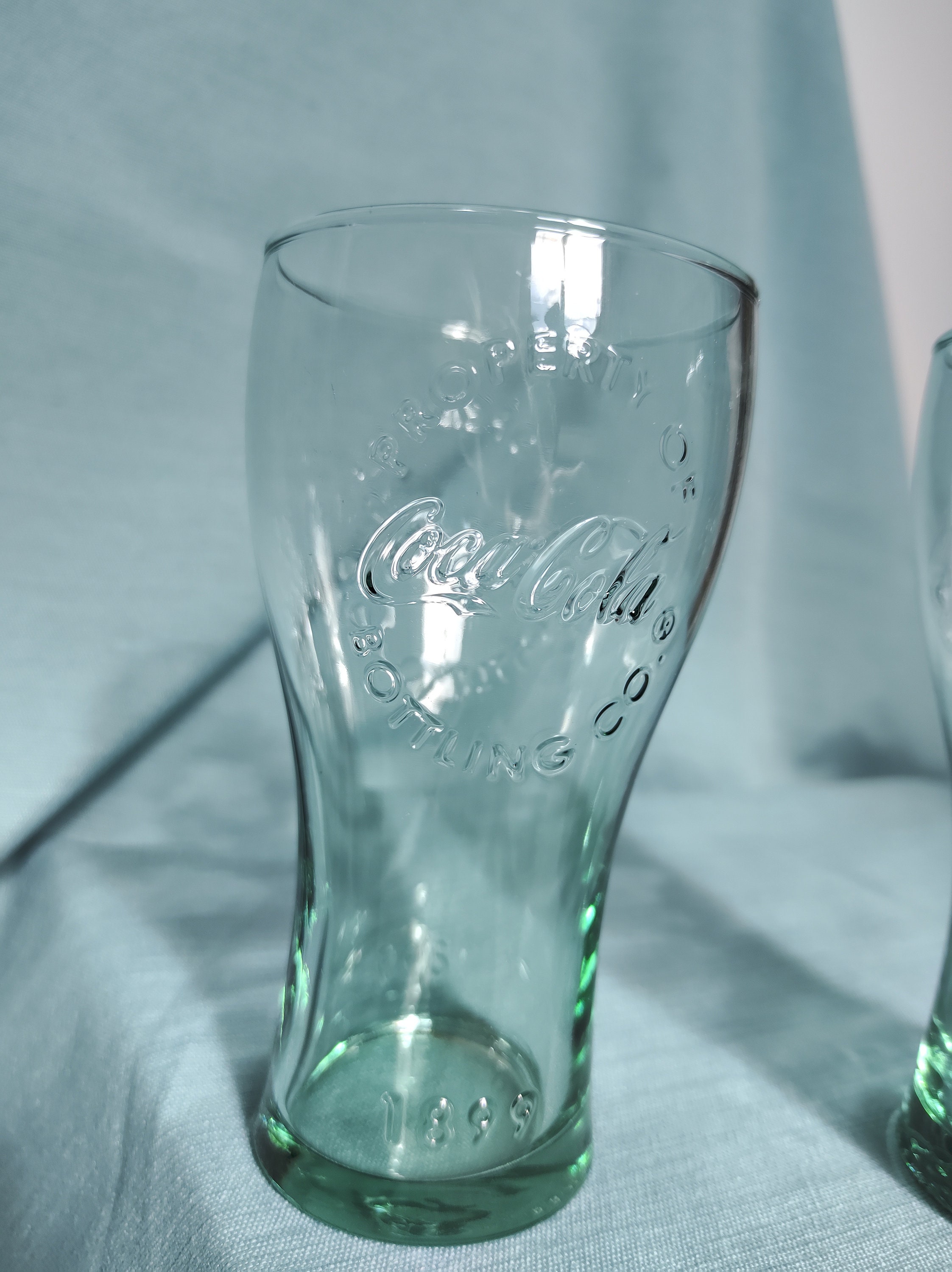 Set of 4 Vintage Coca-cola Glasses - Etsy