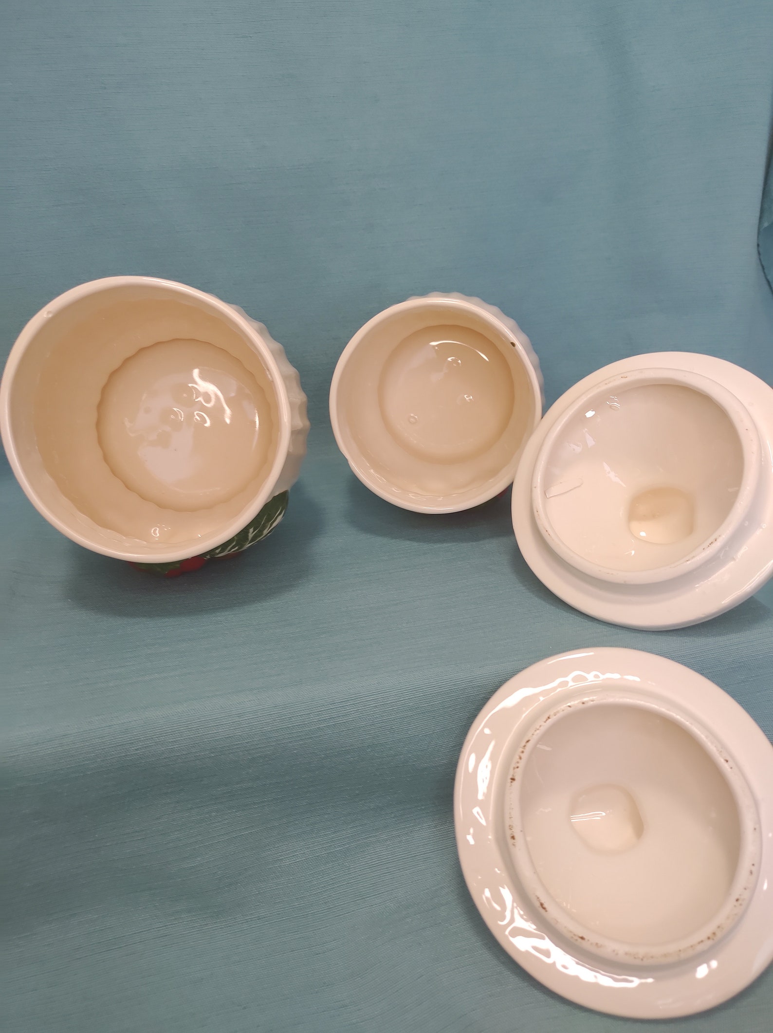 4 Piece Cottagecore Canister Set With Lids - Etsy