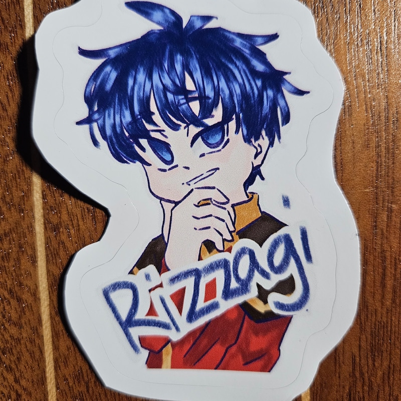 Blue Lock Stickers - Etsy