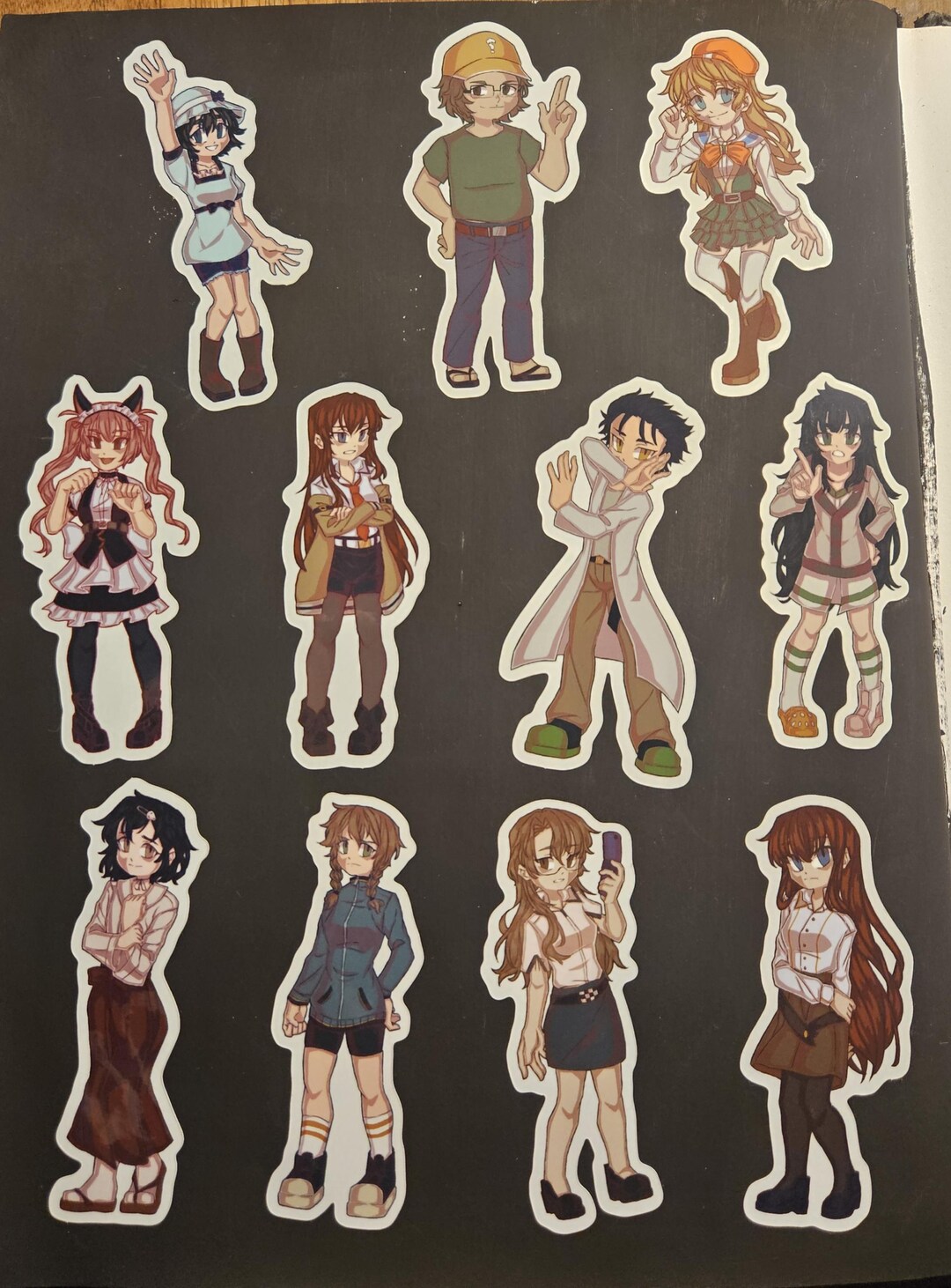 Steins;gate Stickers - Etsy