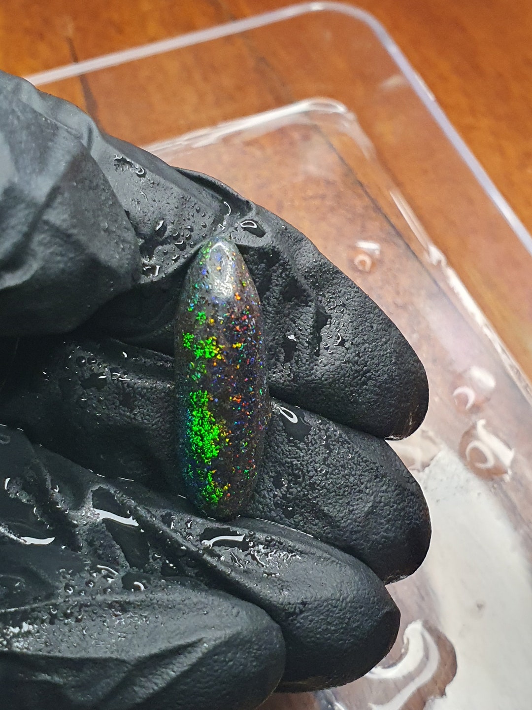 16.65cts Andamooka Rainbow Matrix Opal Rough Cabochon - Etsy