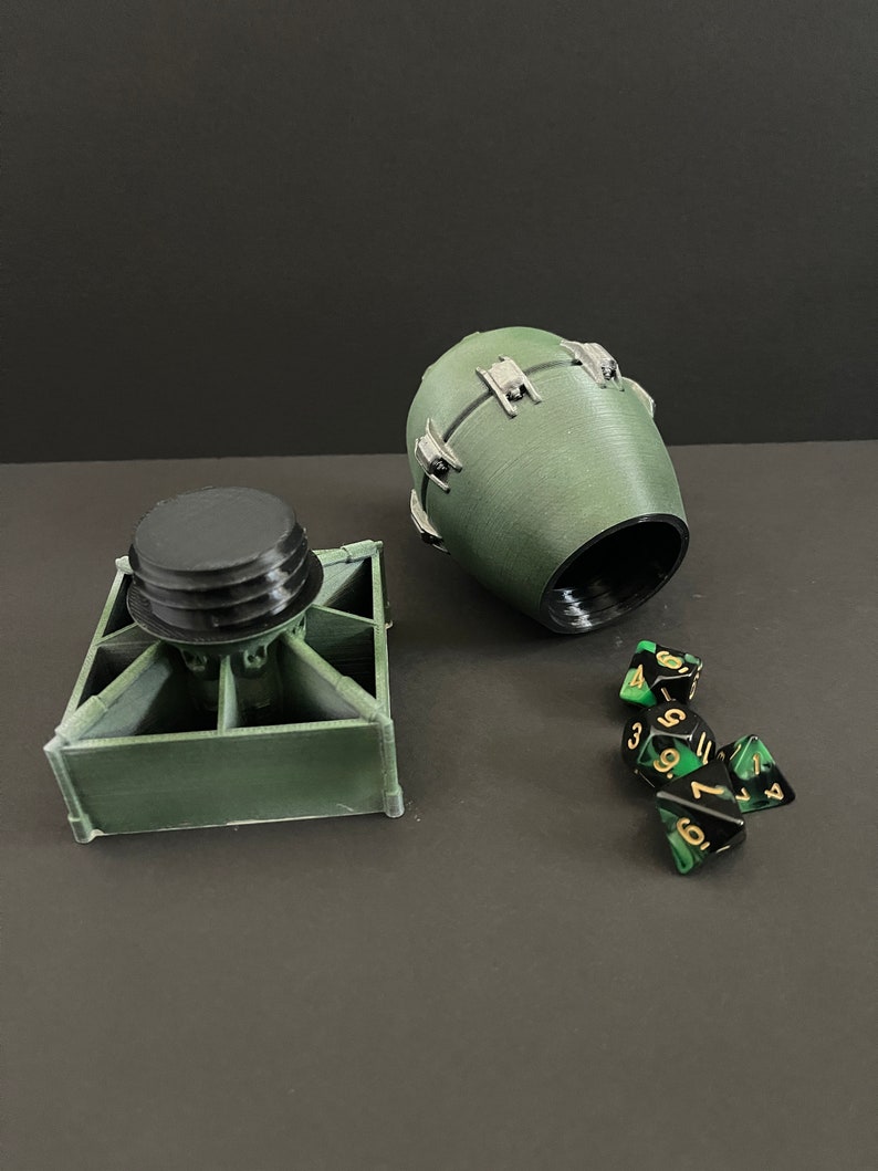 Fallout Mini Nuke Fat Man Stash Dice Box Dnd - Etsy