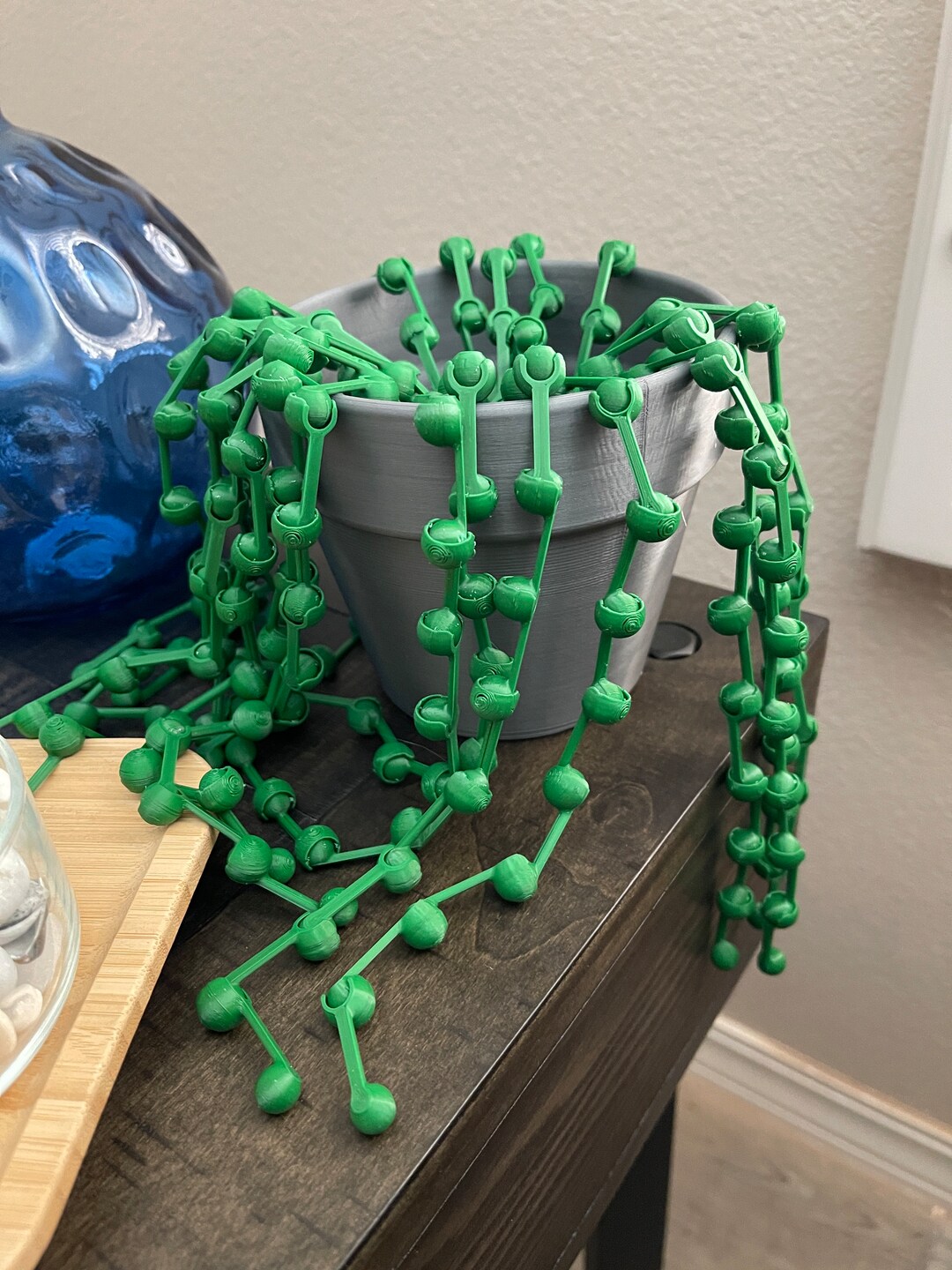3D Printed String of Pearls Artificial Plant - Etsy