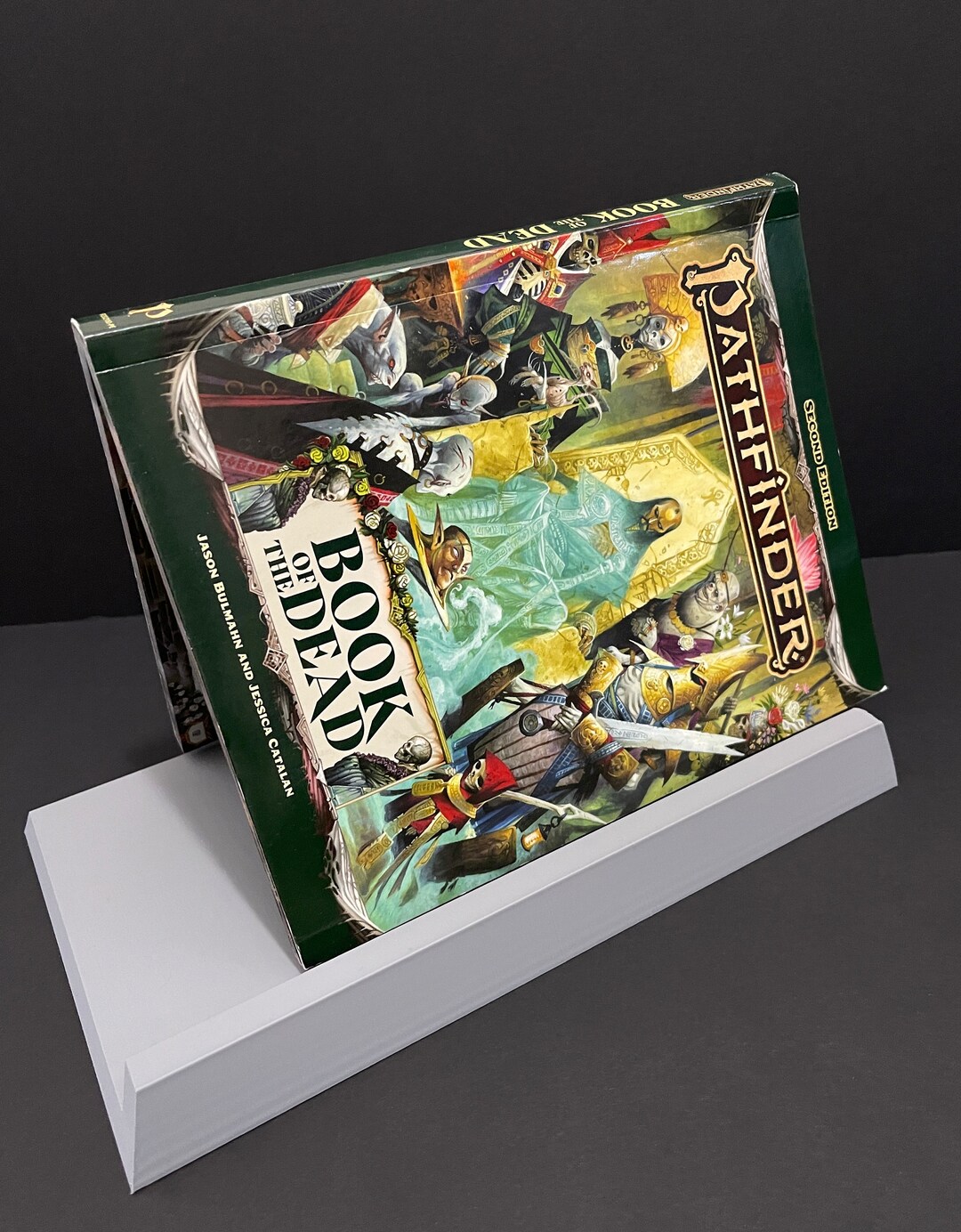 3D Printed Book Nook Stand Unique Triangle Book Stand Gift for Book ...