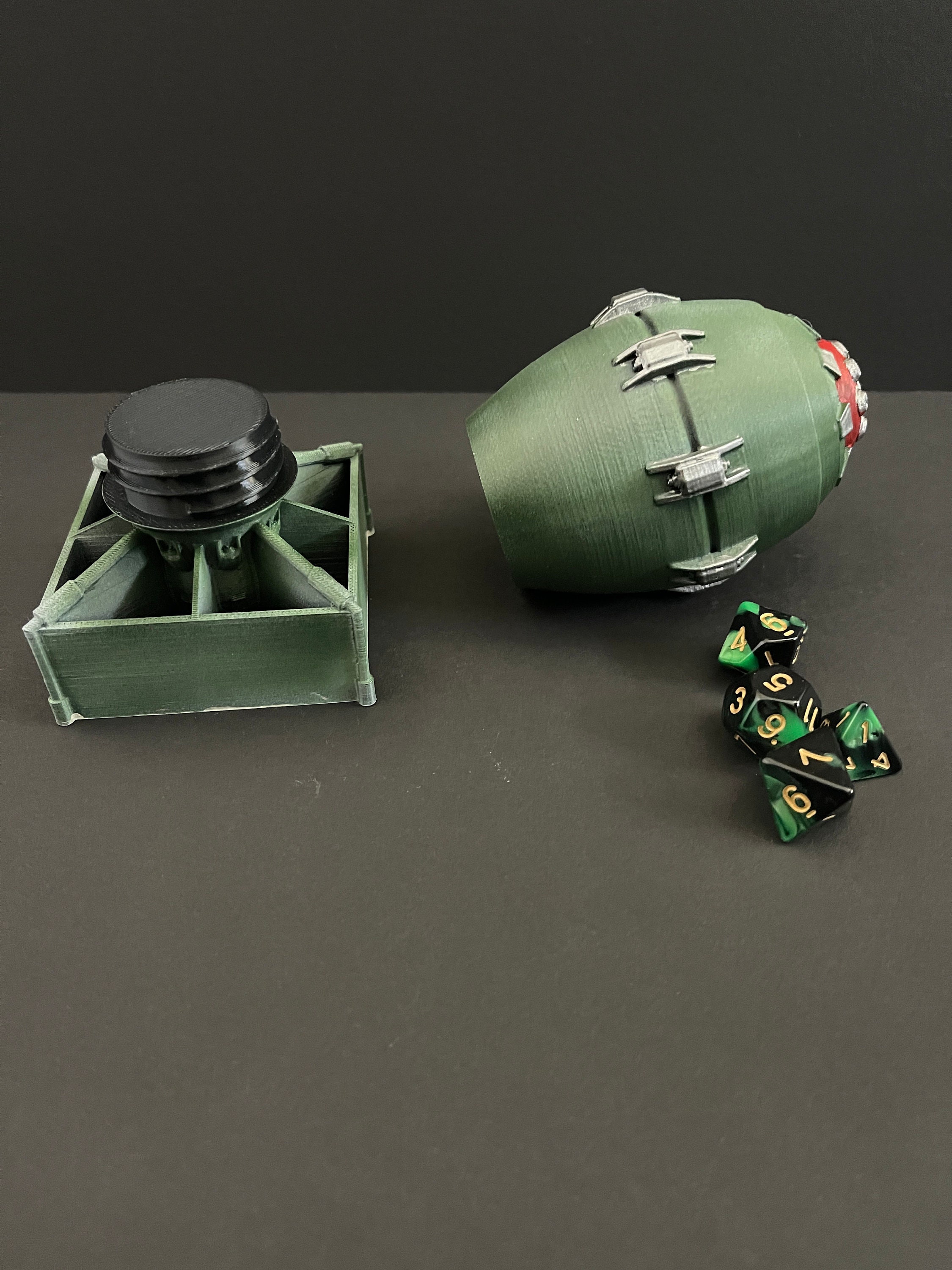 Fallout Mini Nuke Fat Man Stash Dice Box Dnd - Etsy