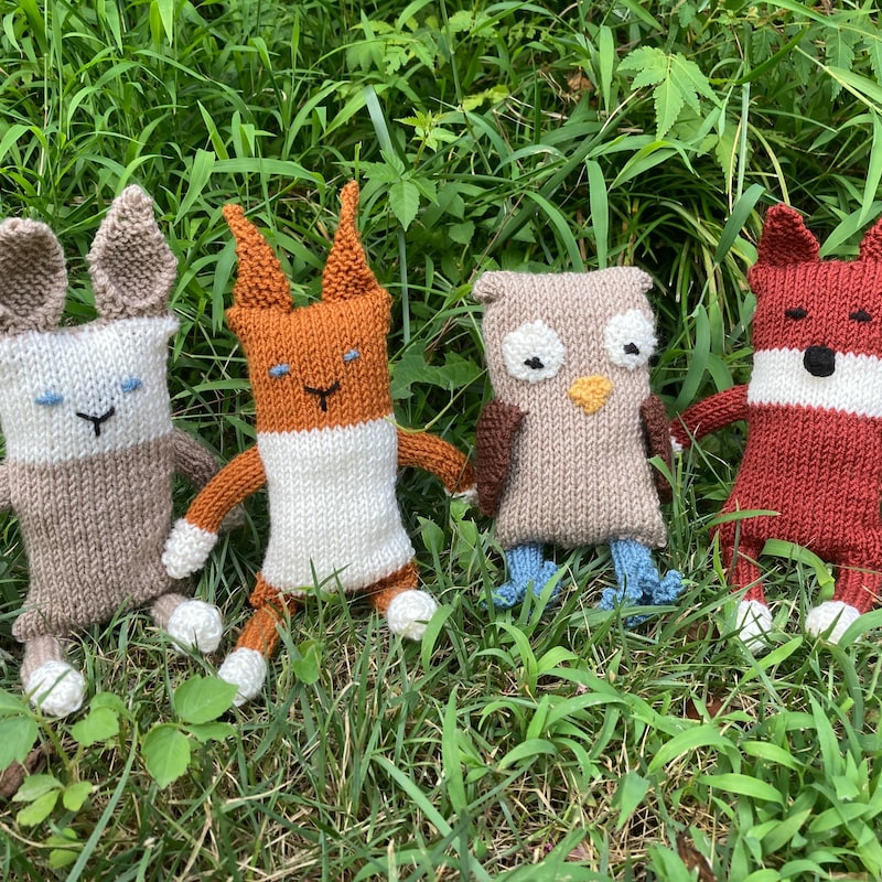Knitted Animal Patterns - Etsy
