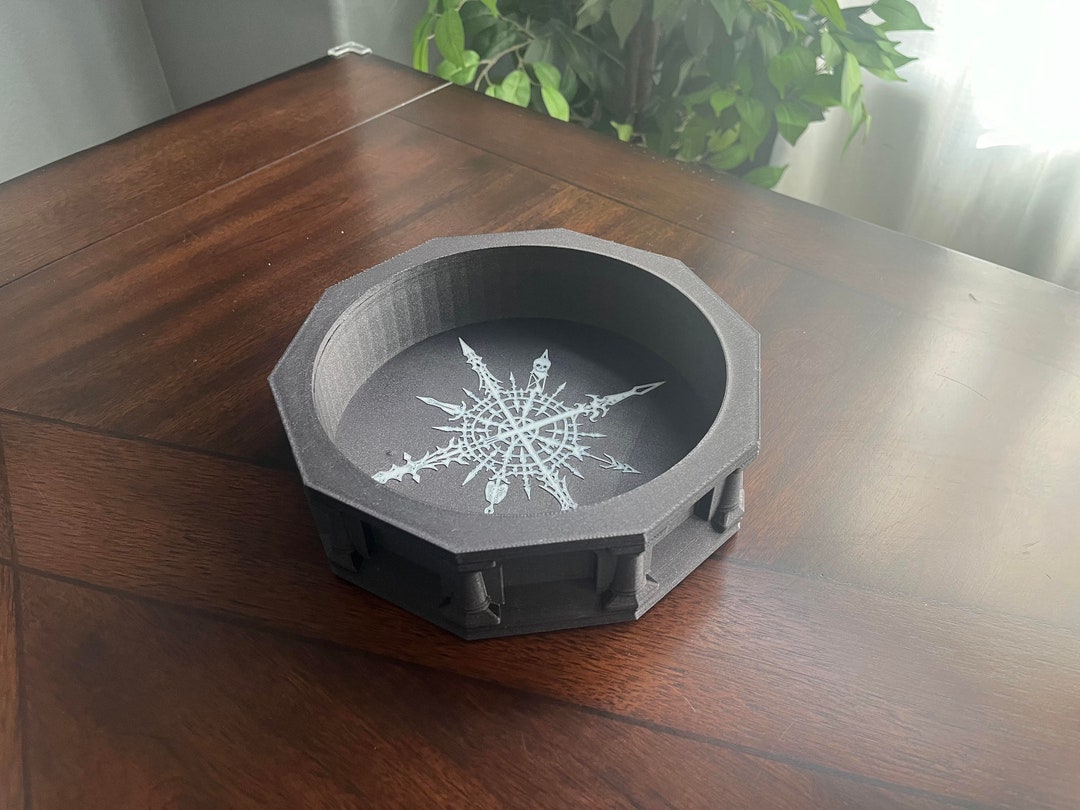 Goth Decor Tray, Turntable Lazy Susan, Gothic Home Decor, Gifts for Her ...