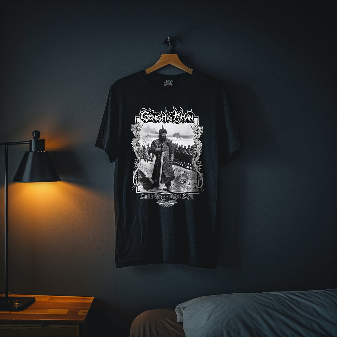 Genghis Khan Tour Shirt by Artificial Mayhem - Etsy