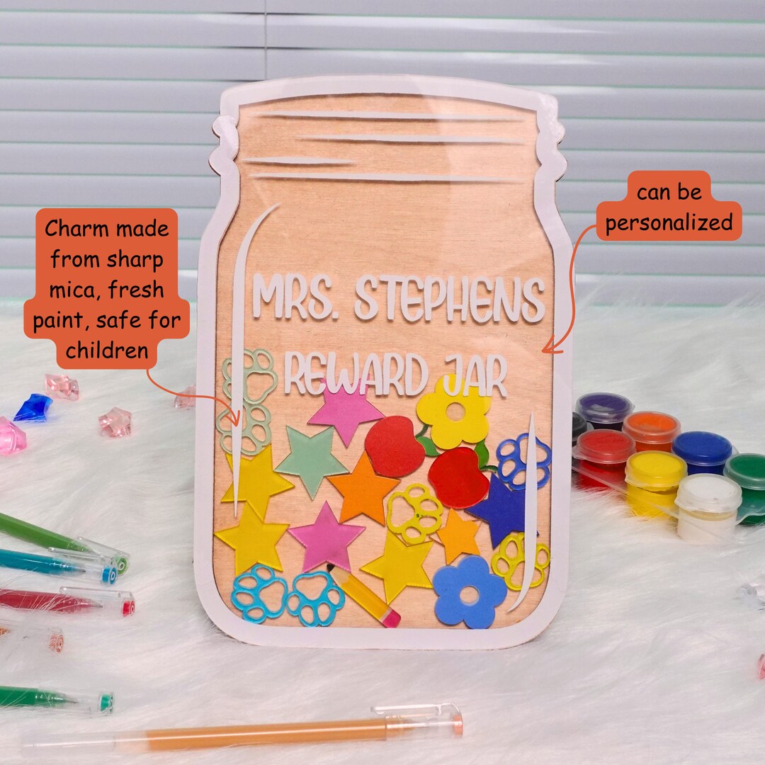School and Teacher Classroom Supplies, Star Jar Reward System Behavior ...