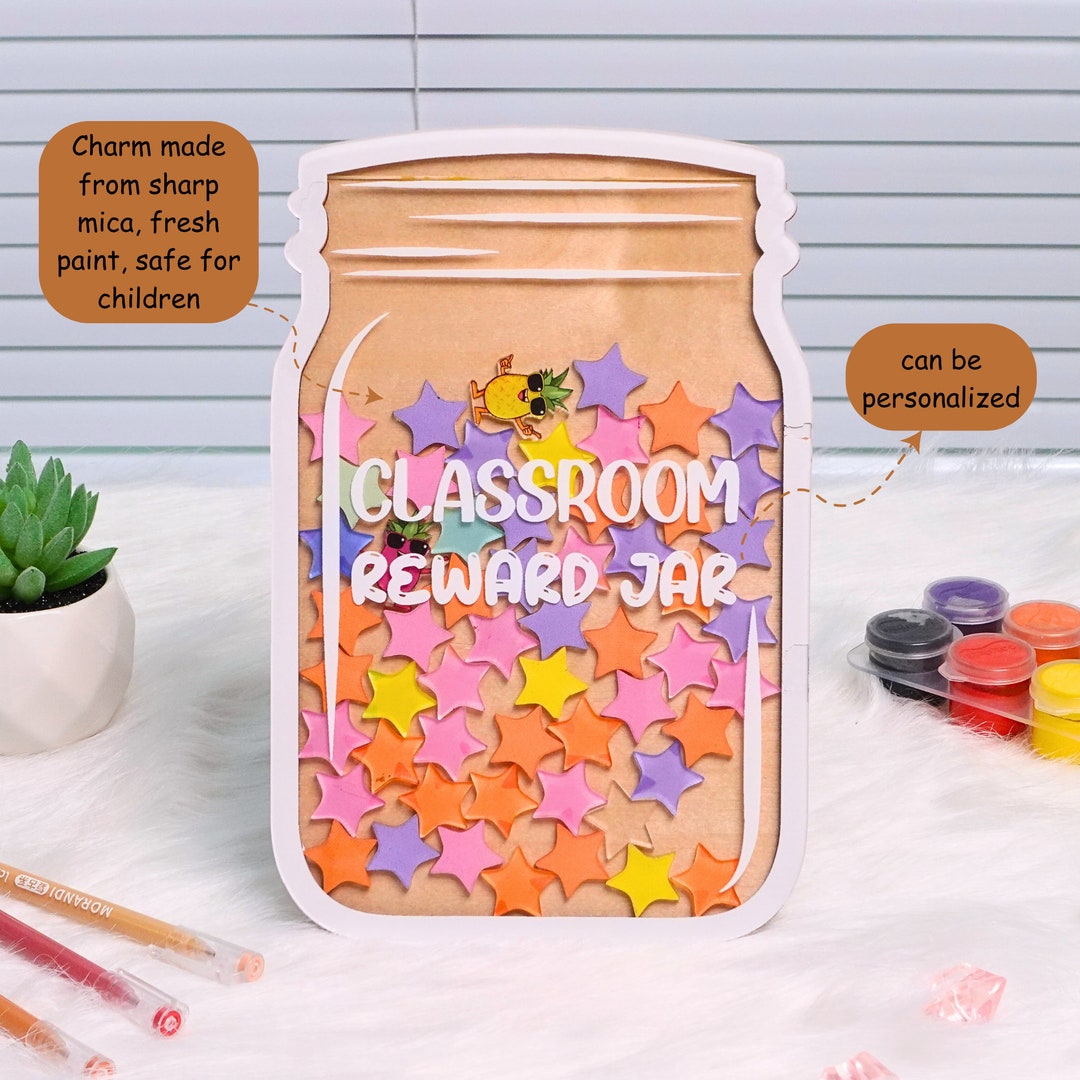 School and Teacher Classroom Supplies, Star Jar Reward System Behavior ...