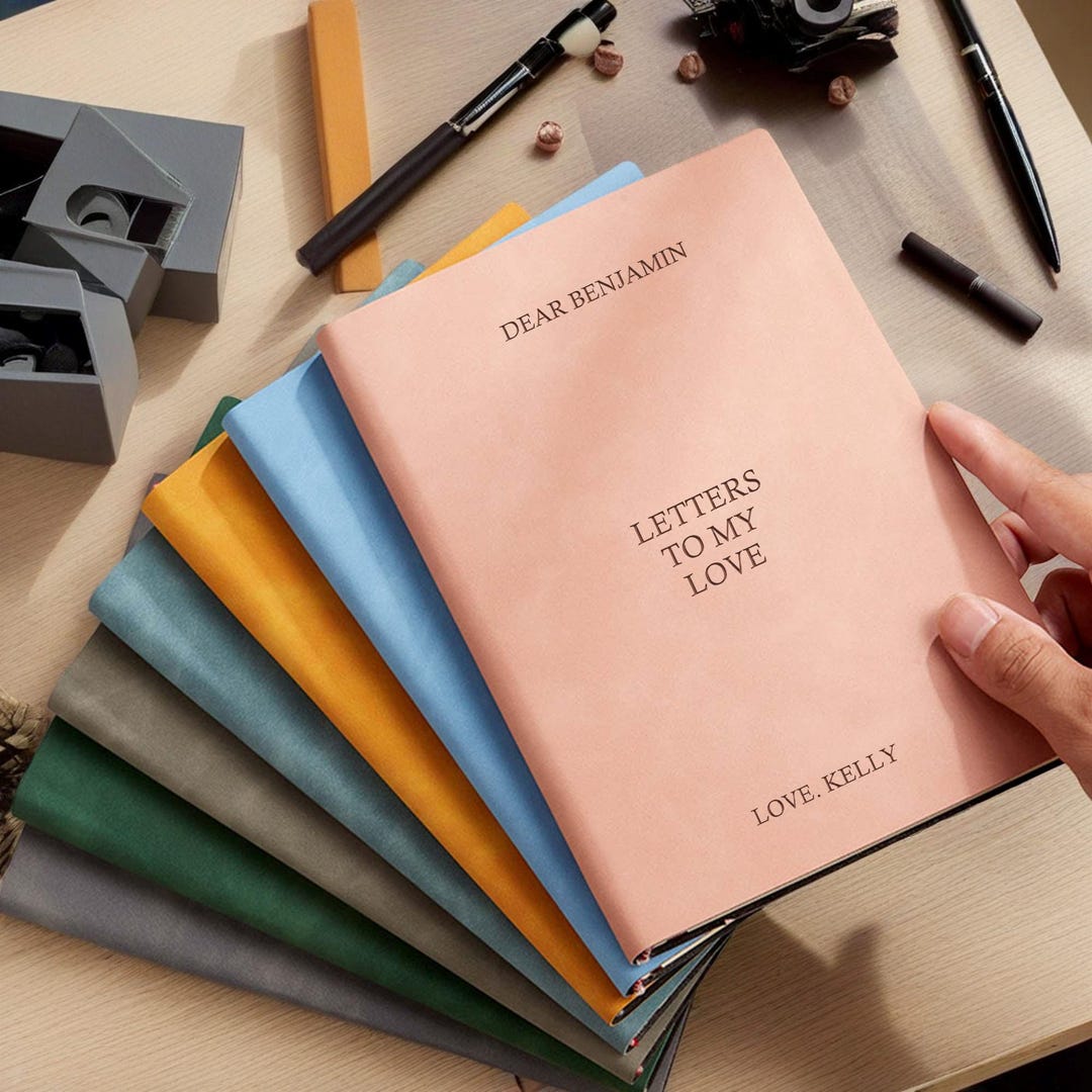 Dear Benjamin Letter to My Lover Custom Notebook,dear Benjamin Diary ...