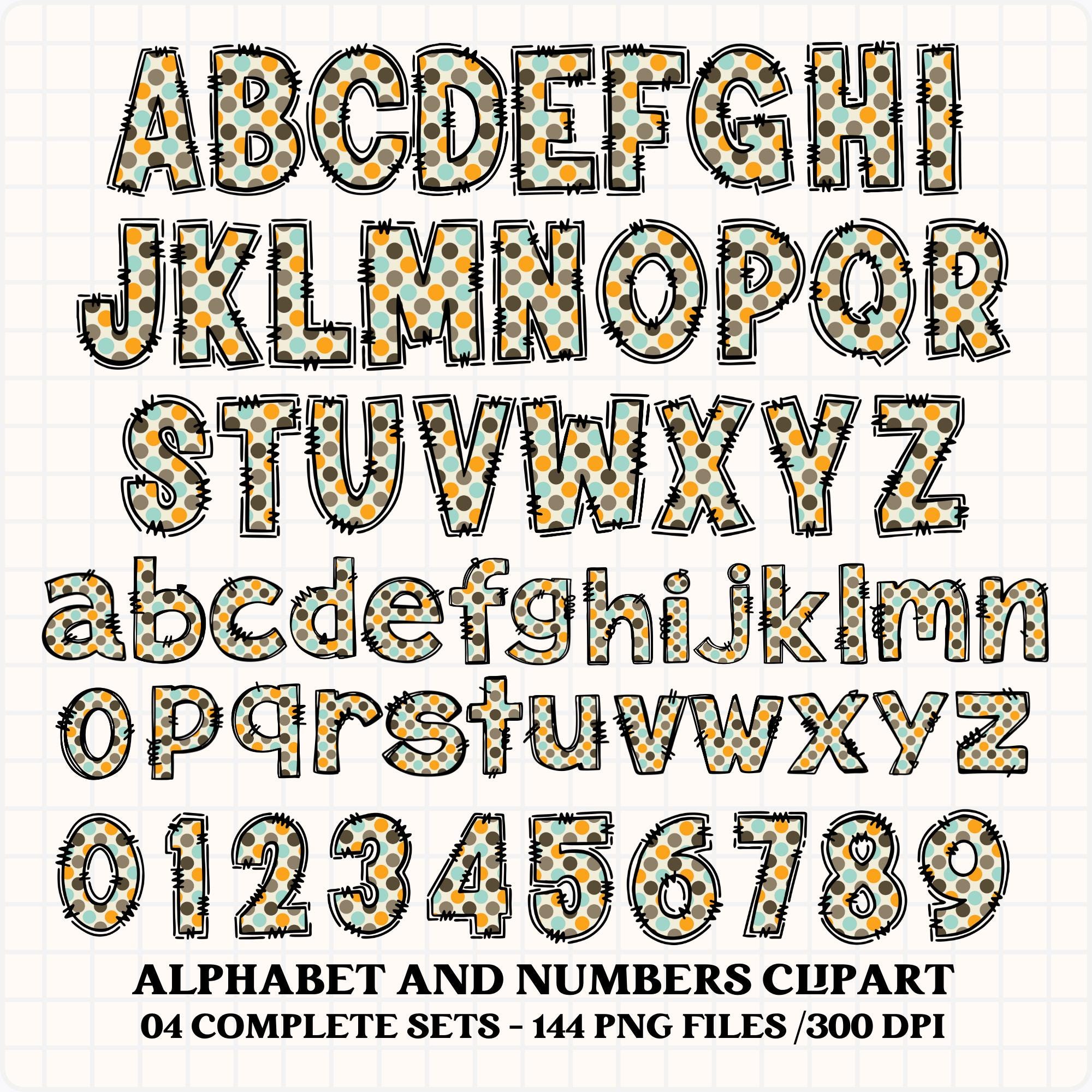 Fathers Day Alphabet Clipart PNG. 4 Styles With Fathers Day Cliparts ...
