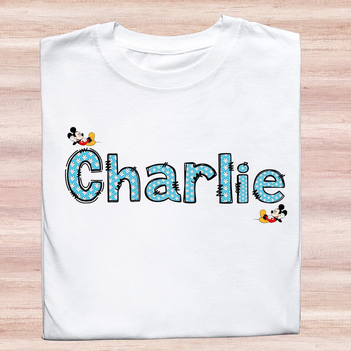 Mickey Mouse Alphabet Clipart 300dpi Transparent PNG. 4 Styles With ...