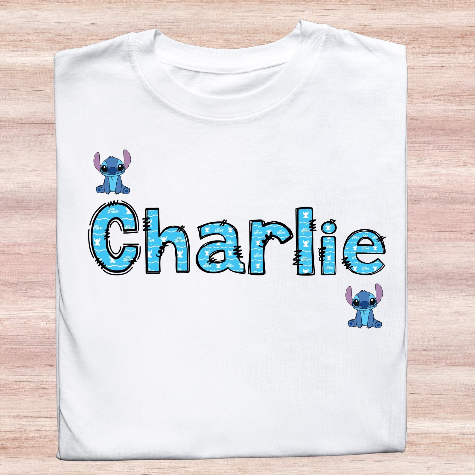 Lilo and Stitch Alphabet Clipart 300dpi Transparent PNG. 4 Styles With ...