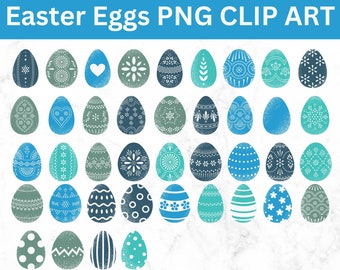 Easter Eggs Clipart, Easter PNG, Peeps, Spring Clipart, Cute Easter ...