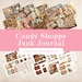 Candy Shoppe Junk Journal Kit | Junk Journal Printable | Collage Paper ...