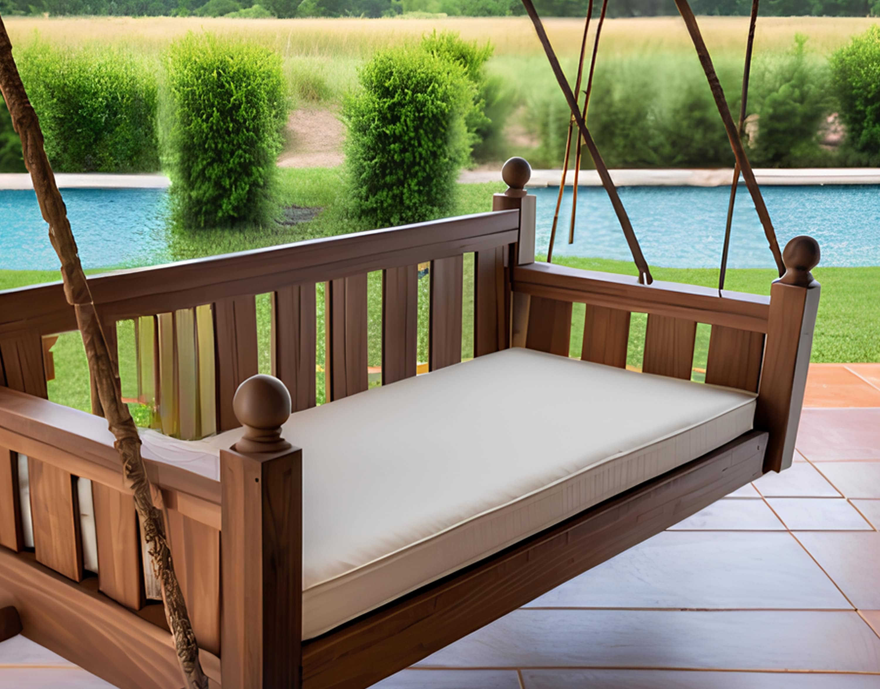DIY Porch Swing Bed Plans, Daybed Swing, Woodworking Plans, Diy Bed ...