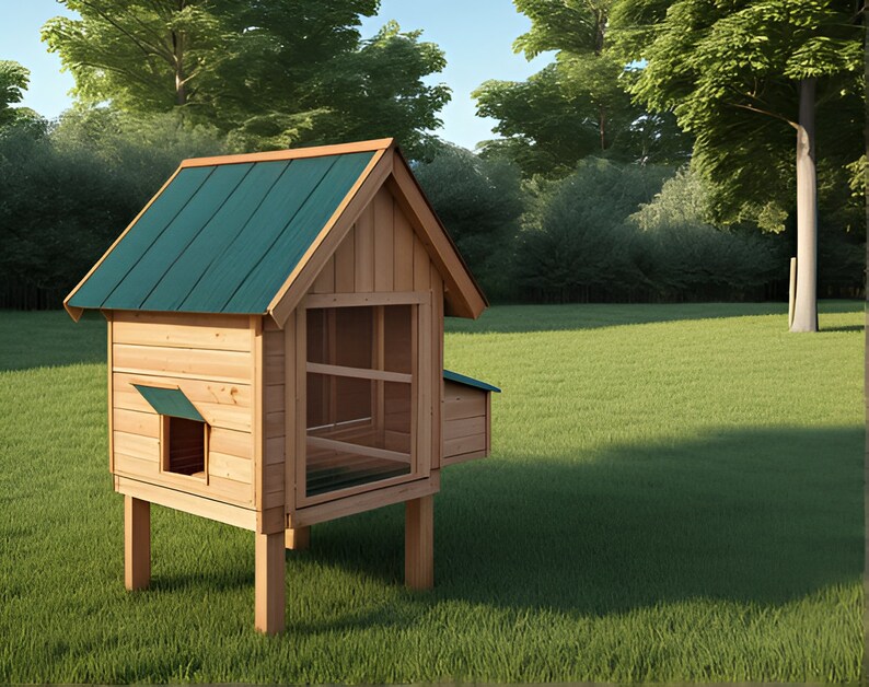 4x4 Chicken Coop Plans Pdf | Chicken Coop | Bird Cage | Coops Plan ...