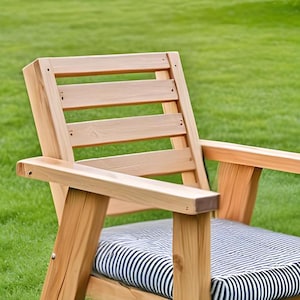 DIY Modern Outdoor Chair Plans | Woodworking Plans | Patio Furniture ...