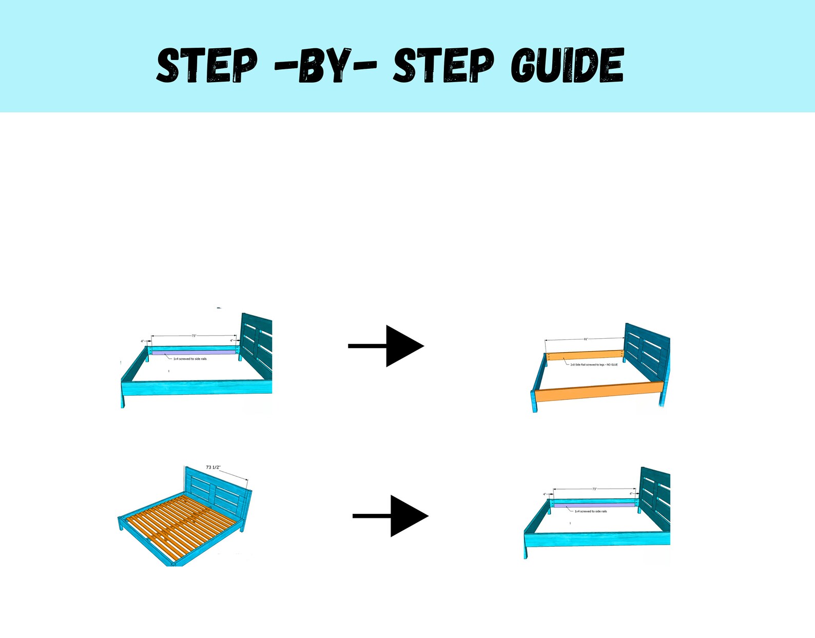 Modern King Size Bed Frame Diy Plans, Woodworking Plans,bed Frames ...