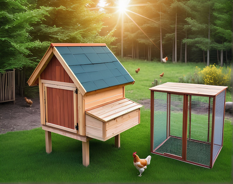 4x4 Chicken Coop Plans Pdf | Chicken Coop | Bird Cage | Coops Plan ...
