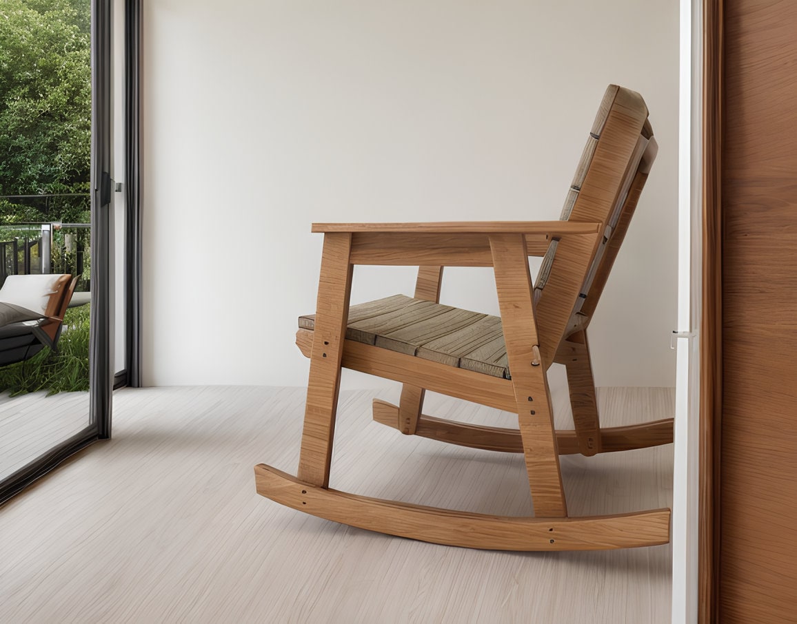 DIY Rocking Chair Build Plan Pdf File, Woodworking Plans, Patio ...