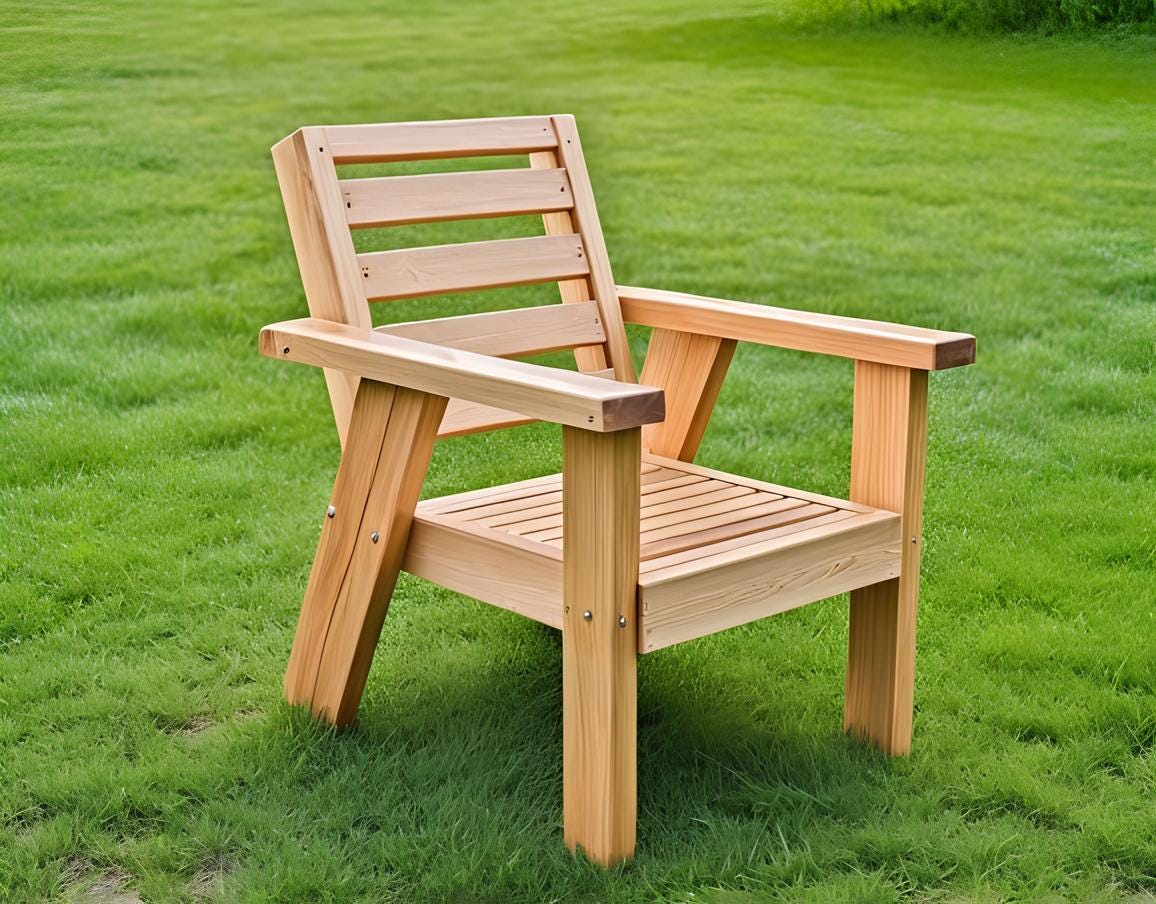 DIY Modern Outdoor Chair Plans | Woodworking Plans | Patio Furniture ...