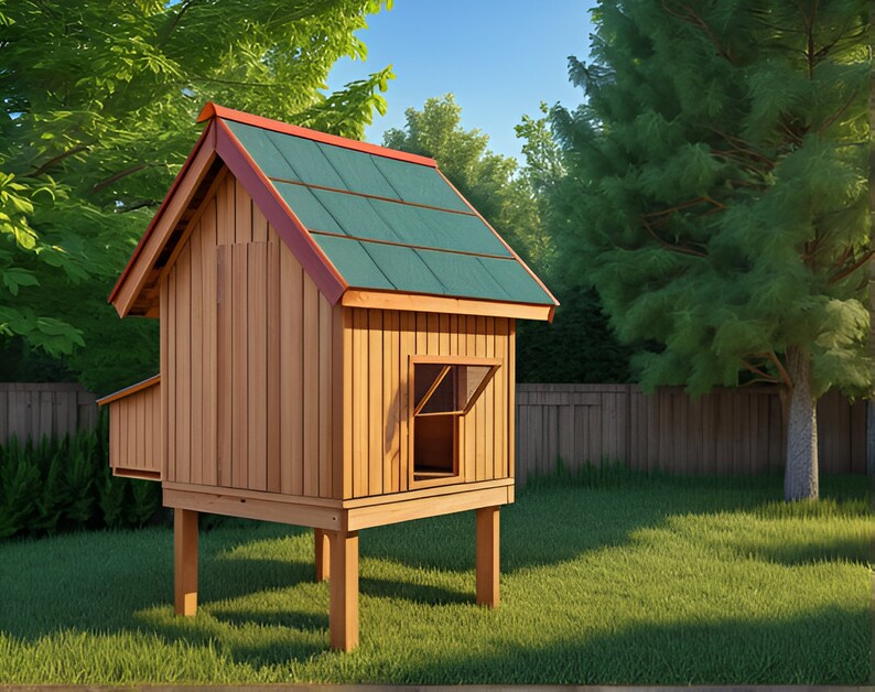 4x4 Chicken Coop Plans Pdf | Chicken Coop | Bird Cage | Coops Plan ...