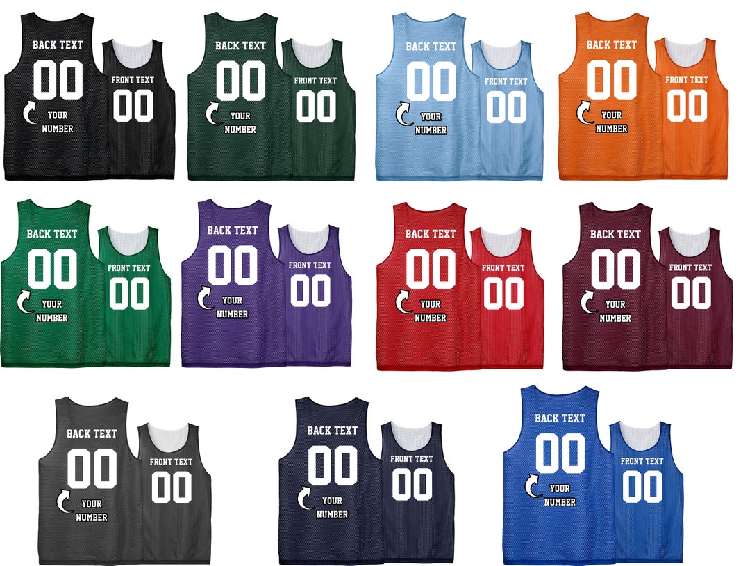 Personalized ADULT Customized Basketball Jersey - Make Your Own Jersey ...