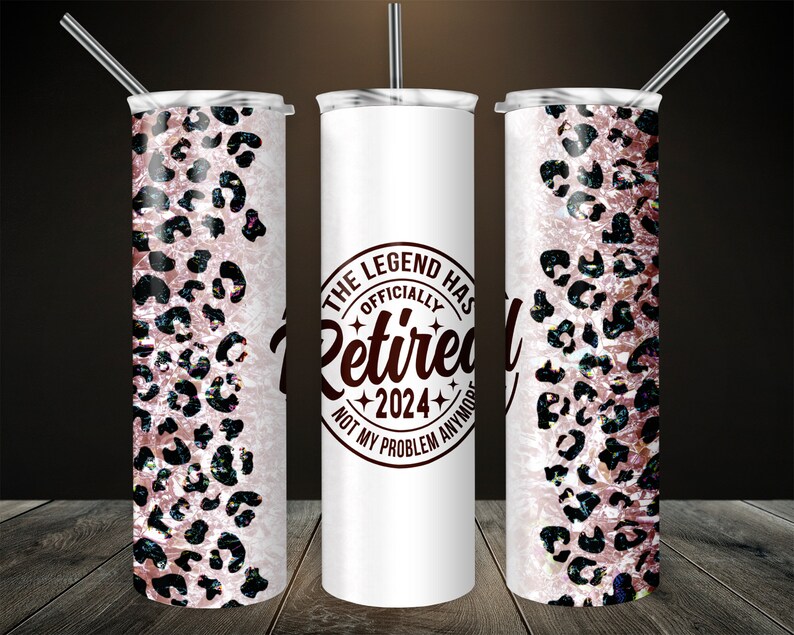 The Legend Has Officially Retired 2024, 30oz Skinny Tumbler Sublimation ...