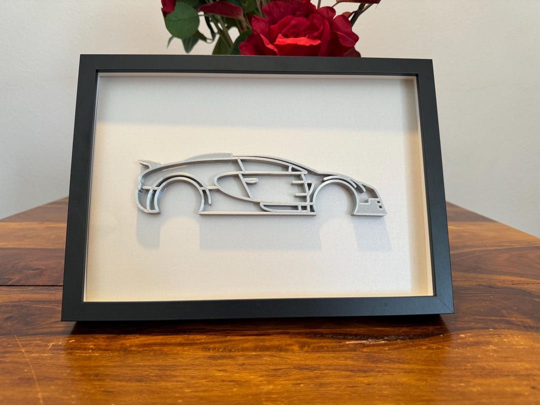 Bugatti Veyron 2005-2015 3D Wall Mural Handmade in Germany Car Wall ...