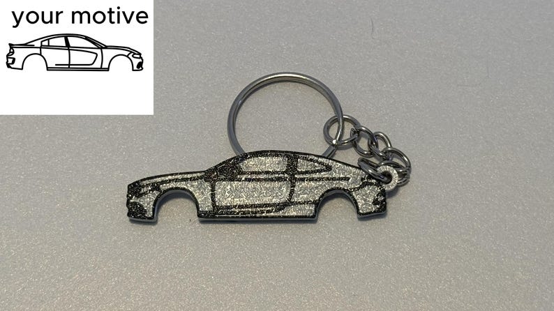 Dodge Charger Hellcat SRT 2020 | 3D Printed Car Keychain | 3D Printed ...