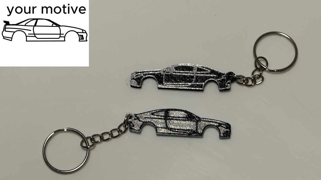 Nissan Skyline R34 GTR 2002 3D Printed Car Keychain 3D Printed Car ...